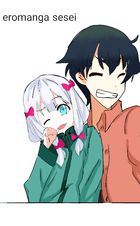 vẽ eromanga sensei trên ibis paint X - ibisPaint