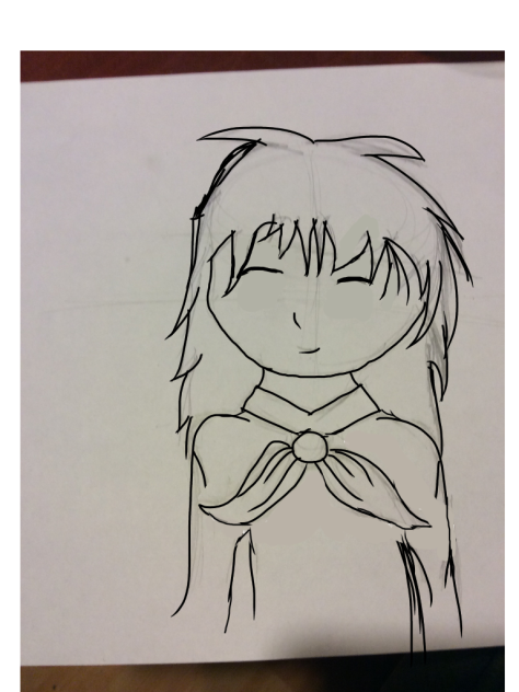 no shading or color drawing - ibisPaint