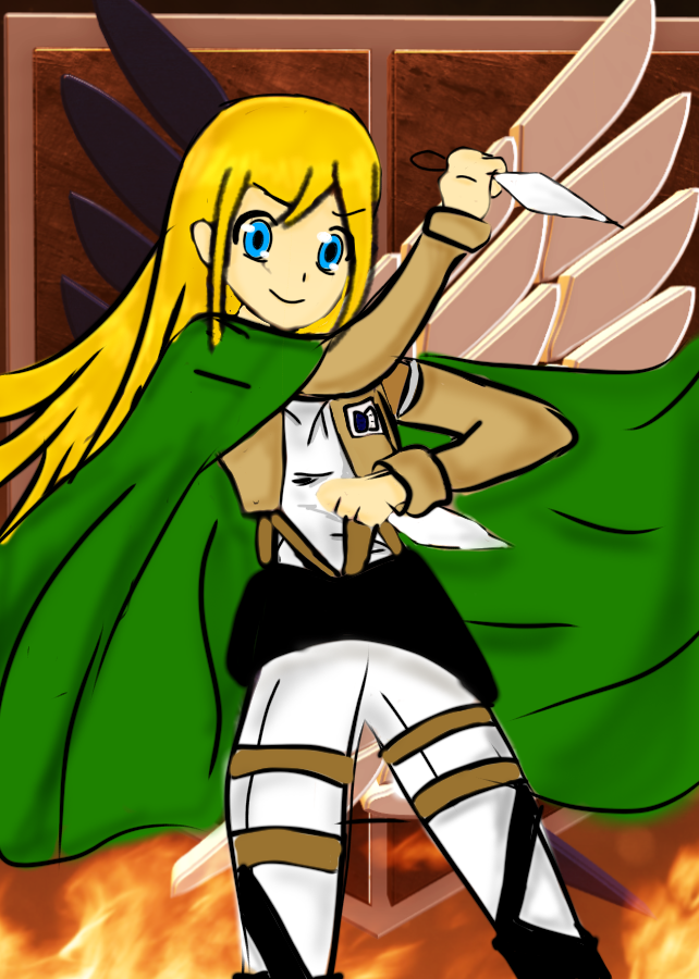Attack on Titan Oc - ibisPaint