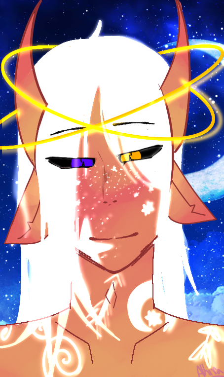 uh ye. I used an oc generator for ideas - ibisPaint