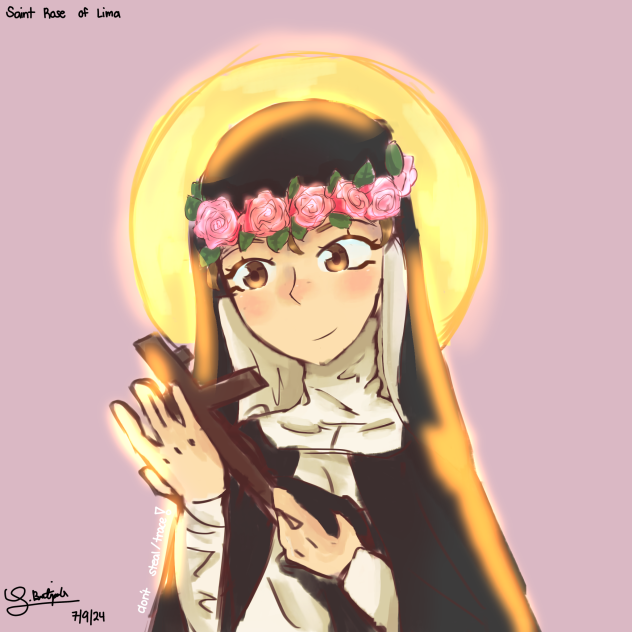 Saint Rose of Lima - ibisPaint