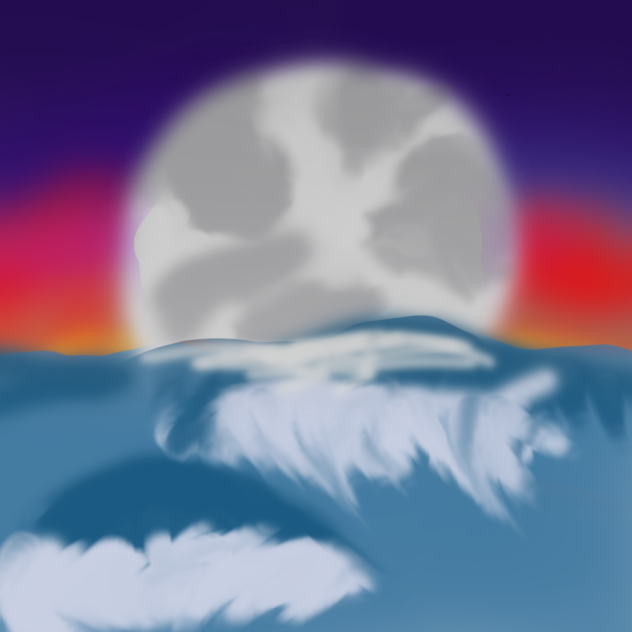 Beautiful sea - ibisPaint