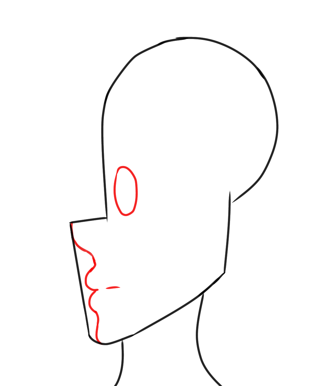 sideways drawing - ibisPaint