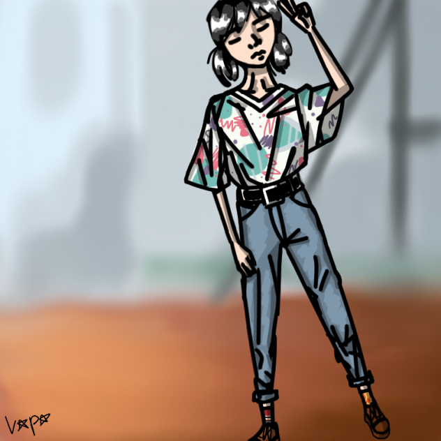 retro style - ibisPaint