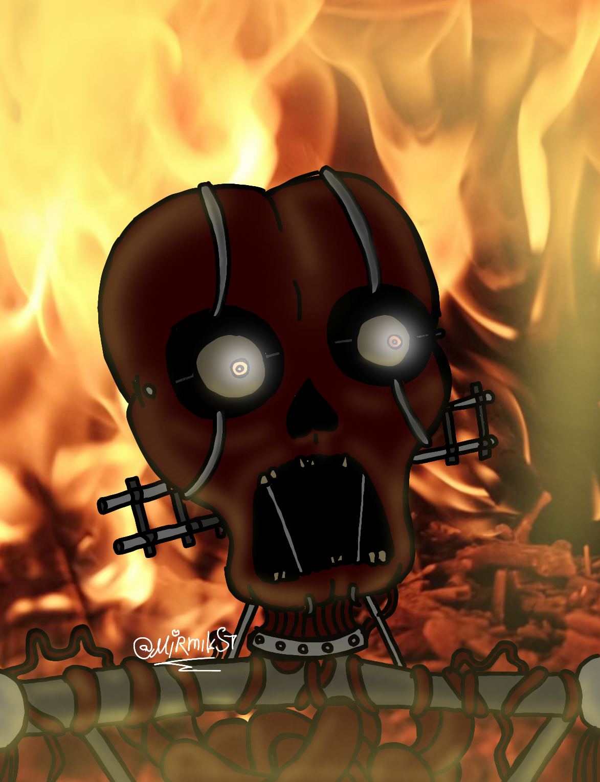 Burn in hell - ibisPaint