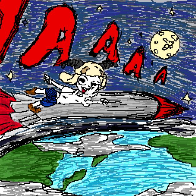 Rocket Ride Mayhem - ibisPaint