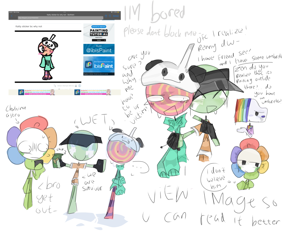 DONT LET MITTENS SEE THIS(joke) - ibisPaint