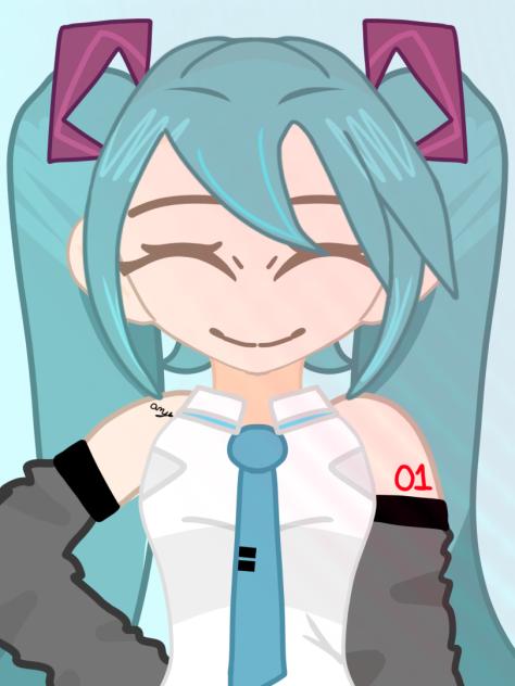 Hatsune Miku - ibisPaint