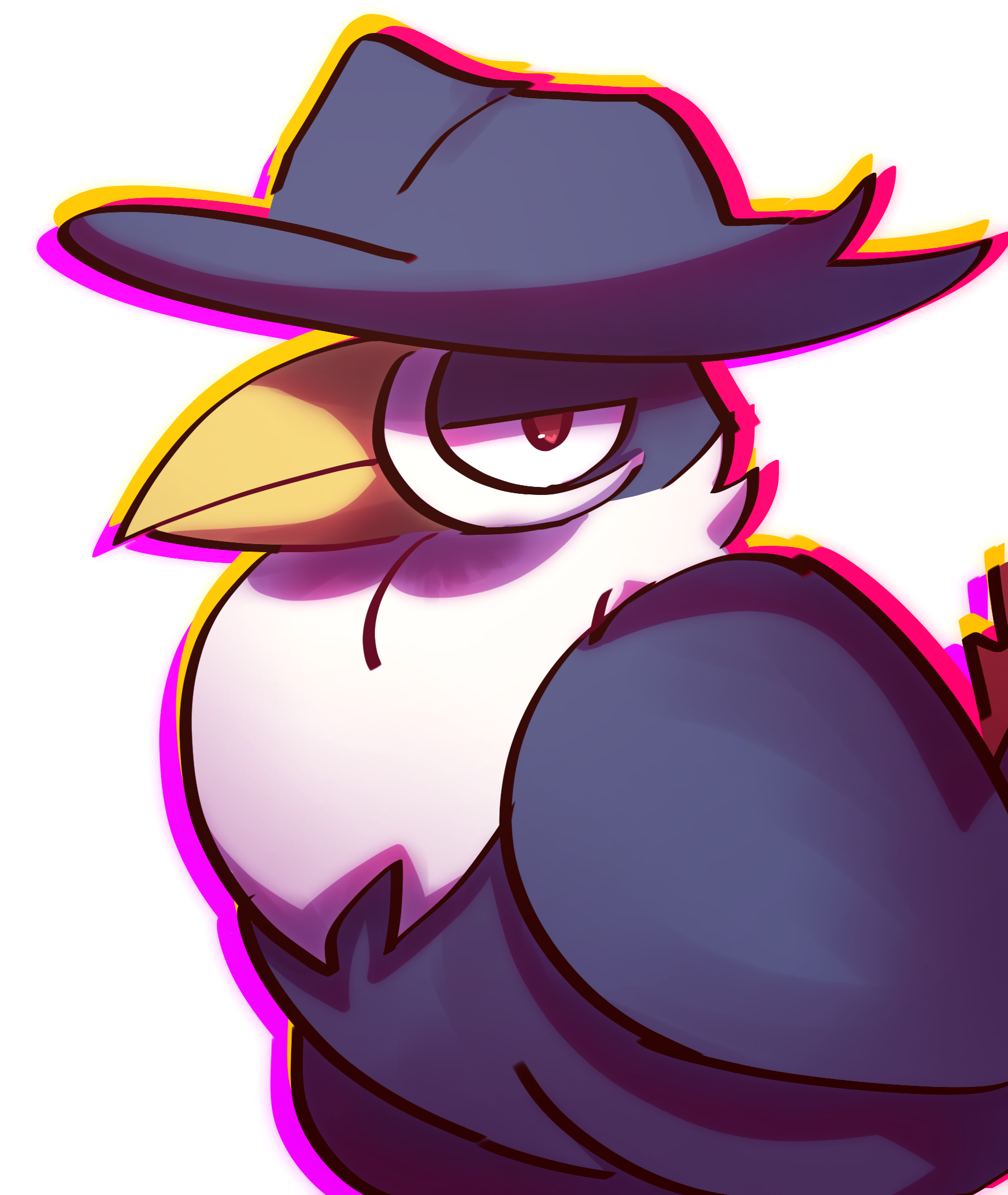 honchkrow - ibisPaint