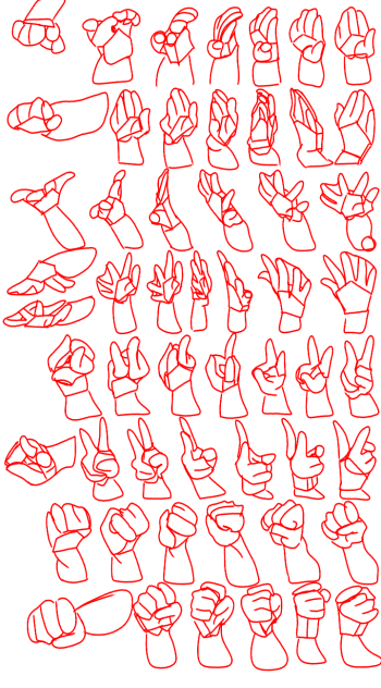 Hand Reference - ibisPaint