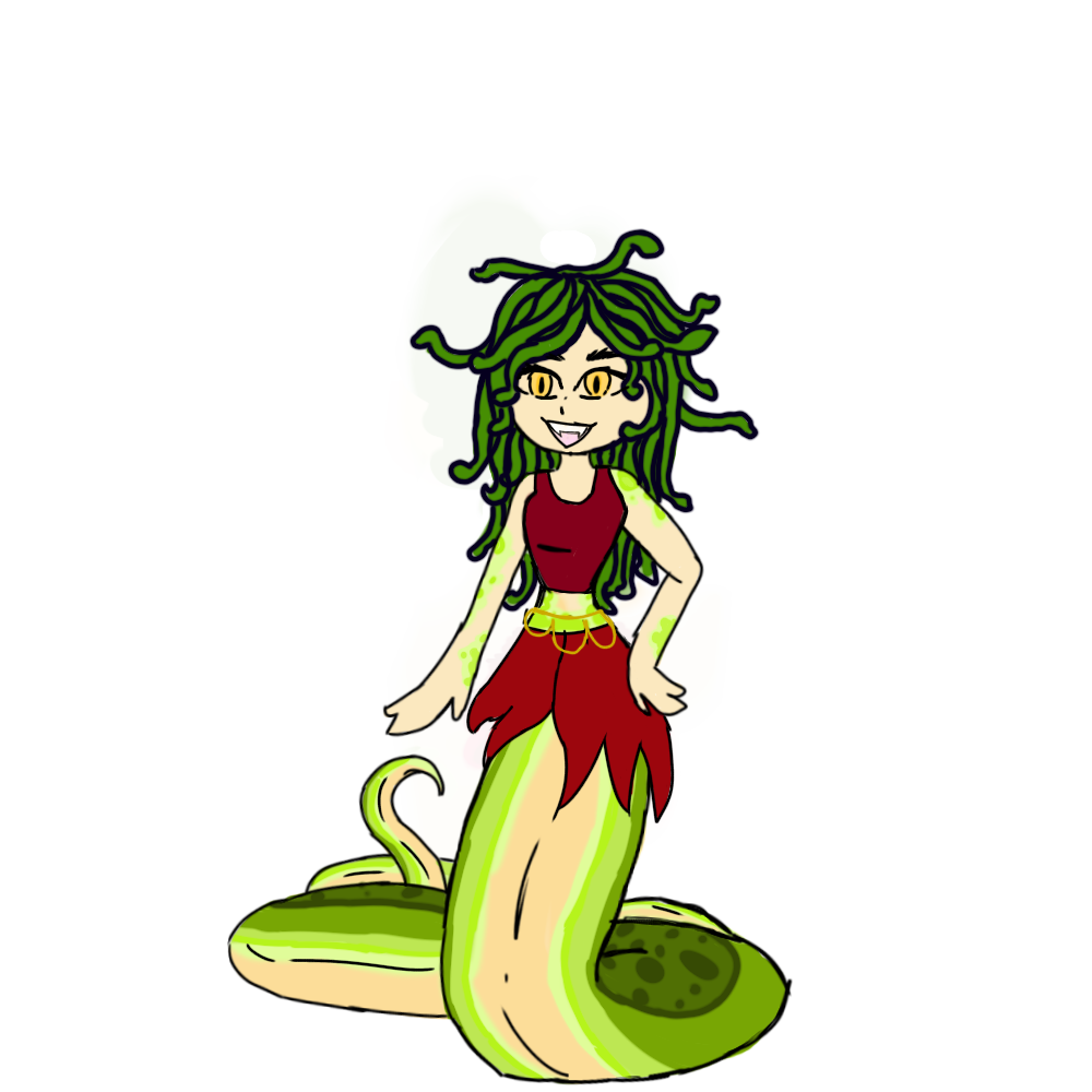 Greek mythology Naga - ibisPaint
