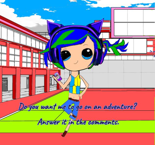 Go Cool girl adventure - ibisPaint