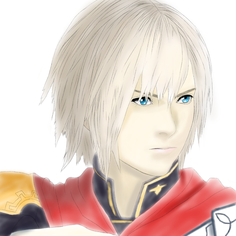 DISSIDIA FINAL FANTASY Ace模写(FF零式) - ibisPaint