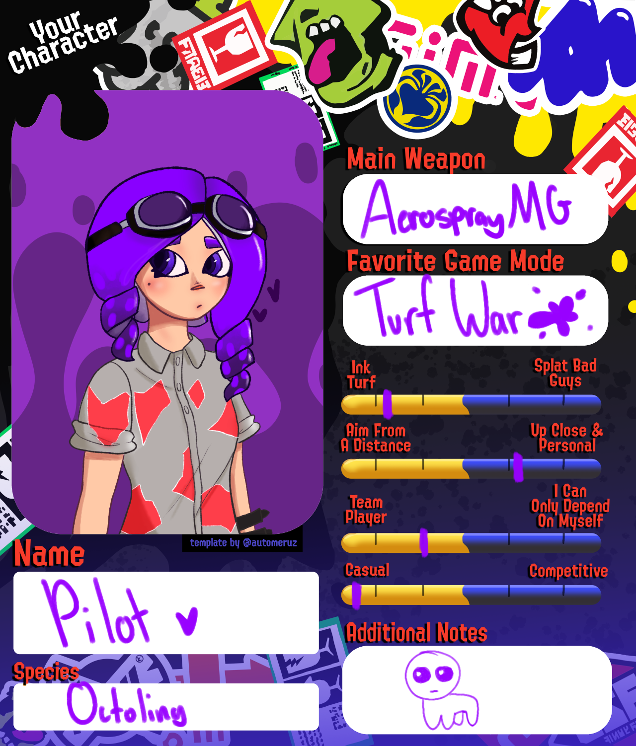 splatoon oc - ibisPaint