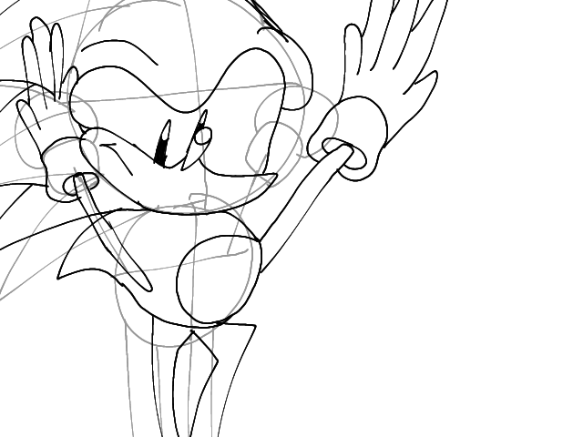 Junio Sonic pt.2(not toei my bad) - ibisPaint