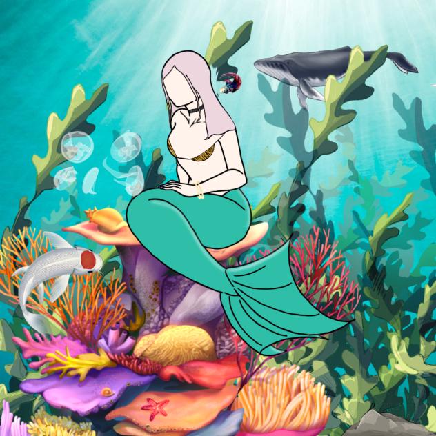 Mermaid yaaaaaaay😑 - ibisPaint