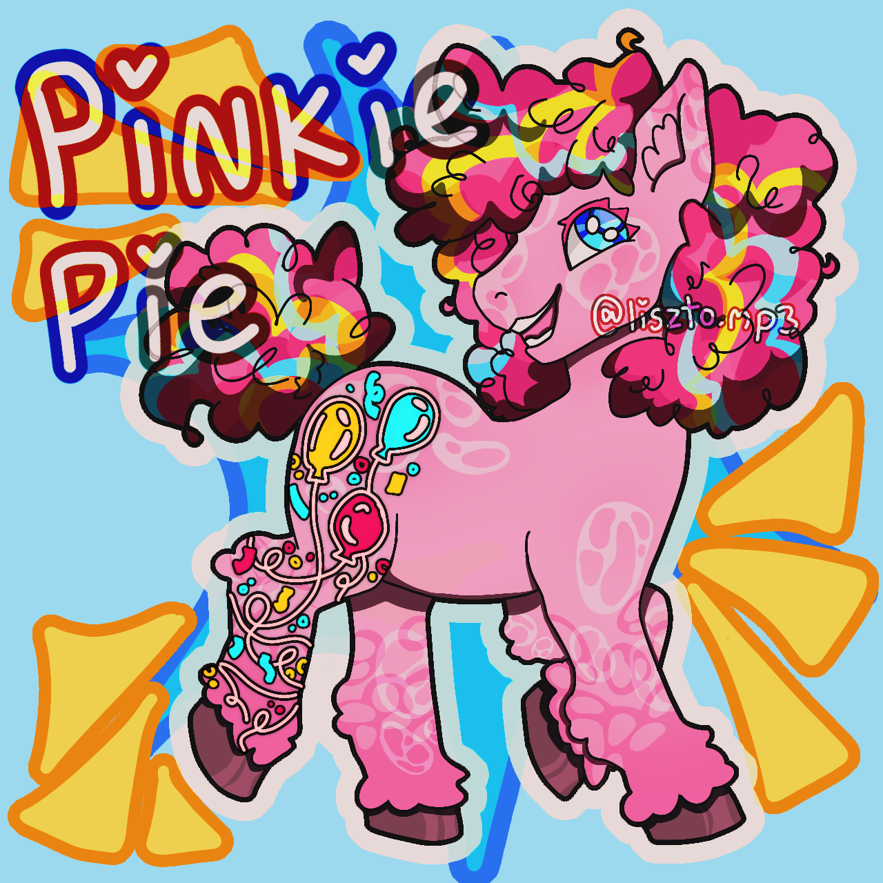 ★𖦹 Pinkie Pie !! 𖦹★ [ʳᵉᵈᵉˢⁱᵍⁿ] - ibisPaint
