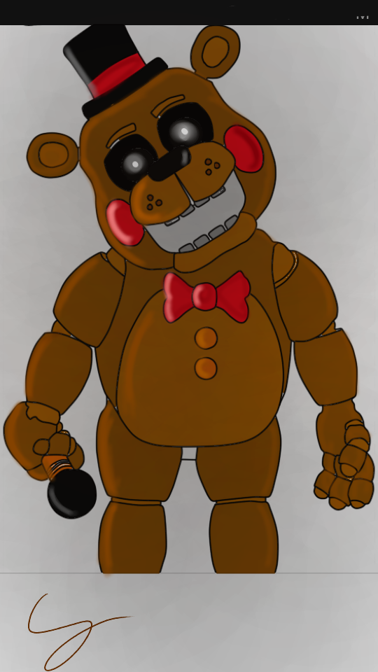 toy freddy - ibisPaint