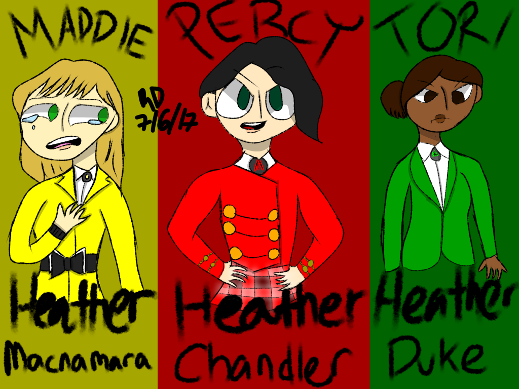 Heathers as my OC's - ibisPaint