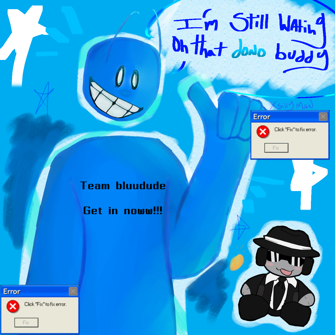 “I’m still waiting on that dono buddy” - ibisPaint