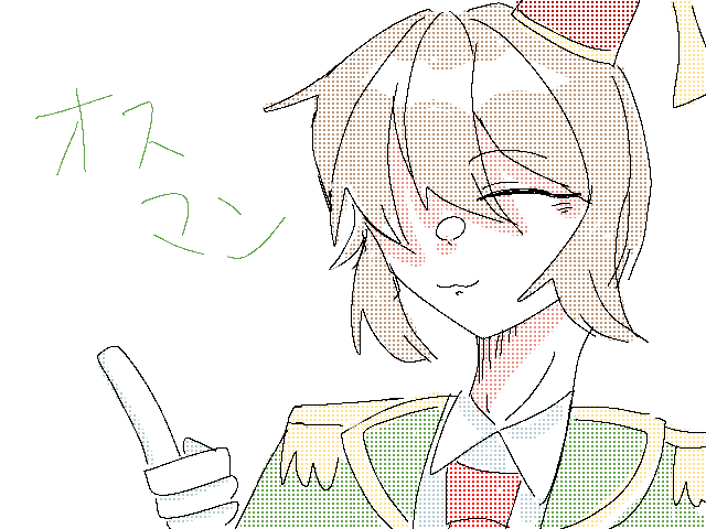 うごメモ風mnちゃん - ibisPaint