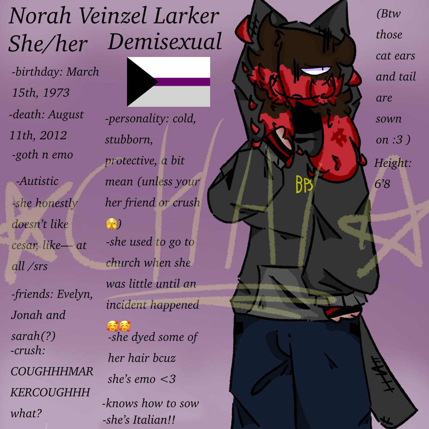 🔦 ️Norah Larker (tmc oc) ️🔦 - ibisPaint