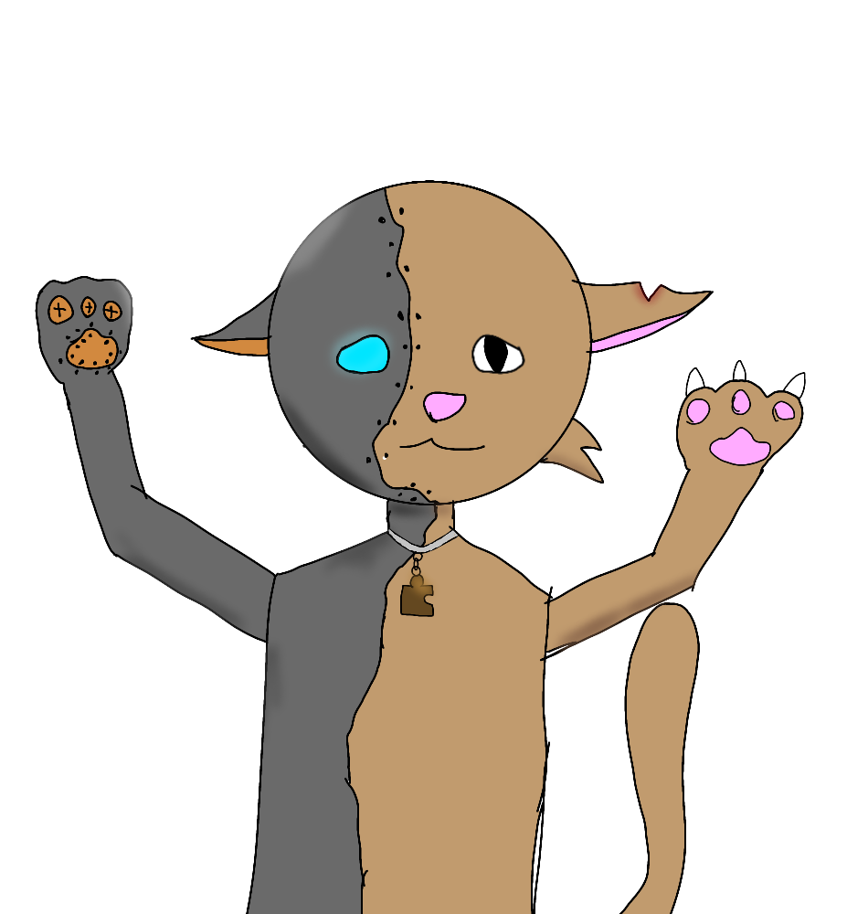 Furry thats part robot - ibisPaint