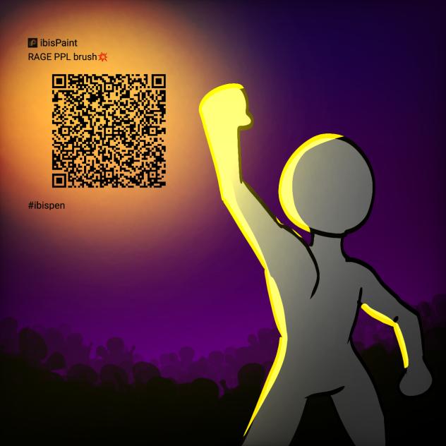 RAGE PPL brush(far away) - ibisPaint