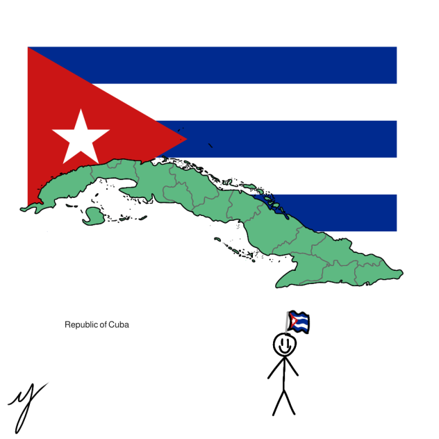 Random Maps #14 - Cuba - ibisPaint