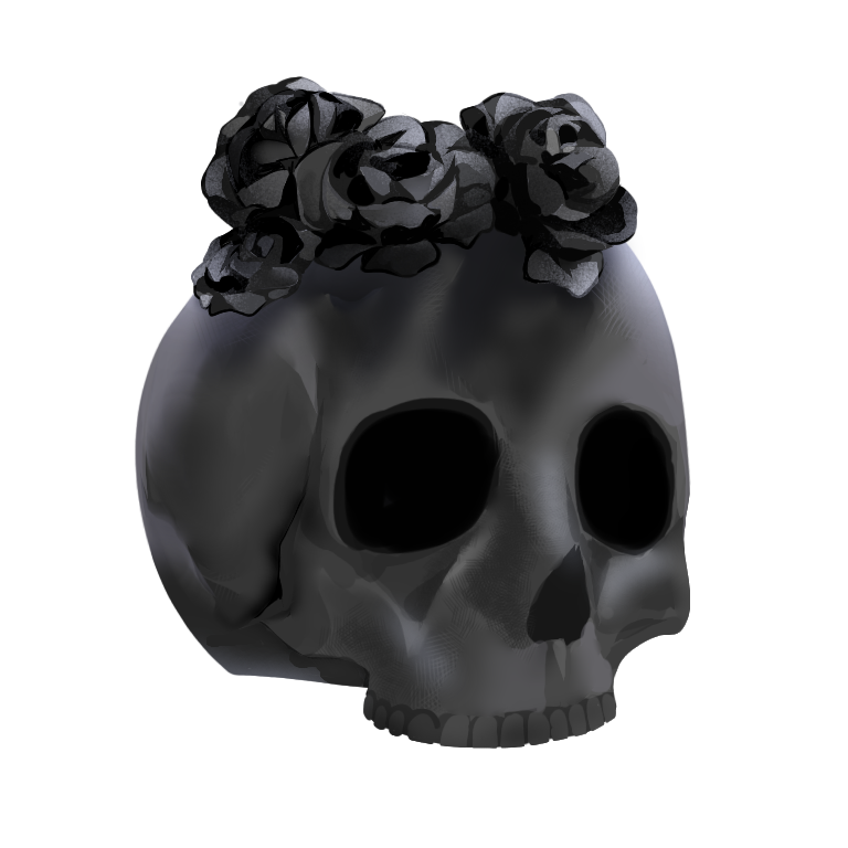 Skull🥀🖤 - ibisPaint