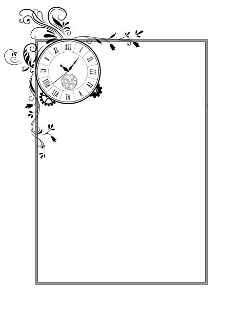 steampunk border outline - ibisPaint