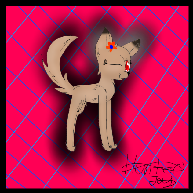 my wolf oc - ibisPaint