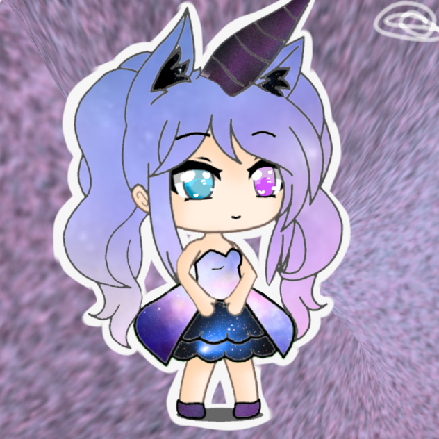 unicornio humano galaxy - ibisPaint