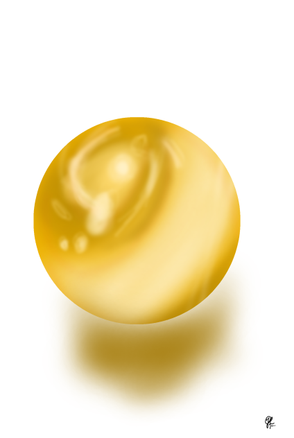 golden pearl - ibisPaint