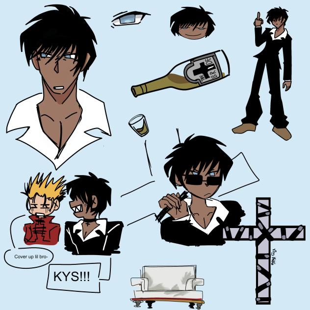 Nicholas D. Wolfwood🖤 - ibisPaint