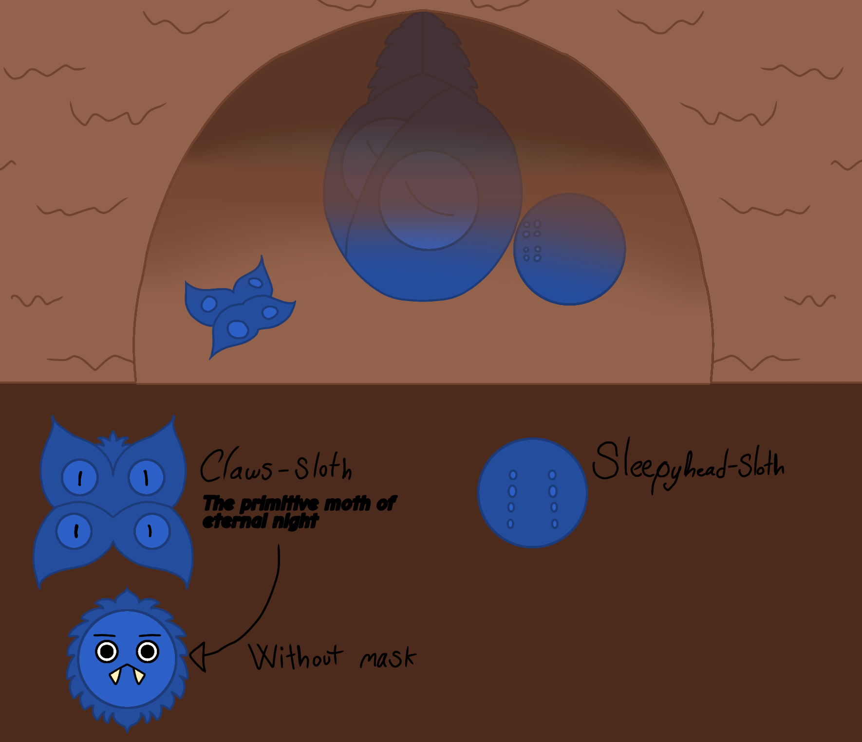 Claws (Primitive Moth) - Sloth - ibisPaint