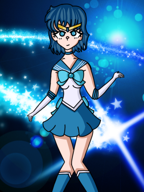 Sailor Mercury - ibisPaint