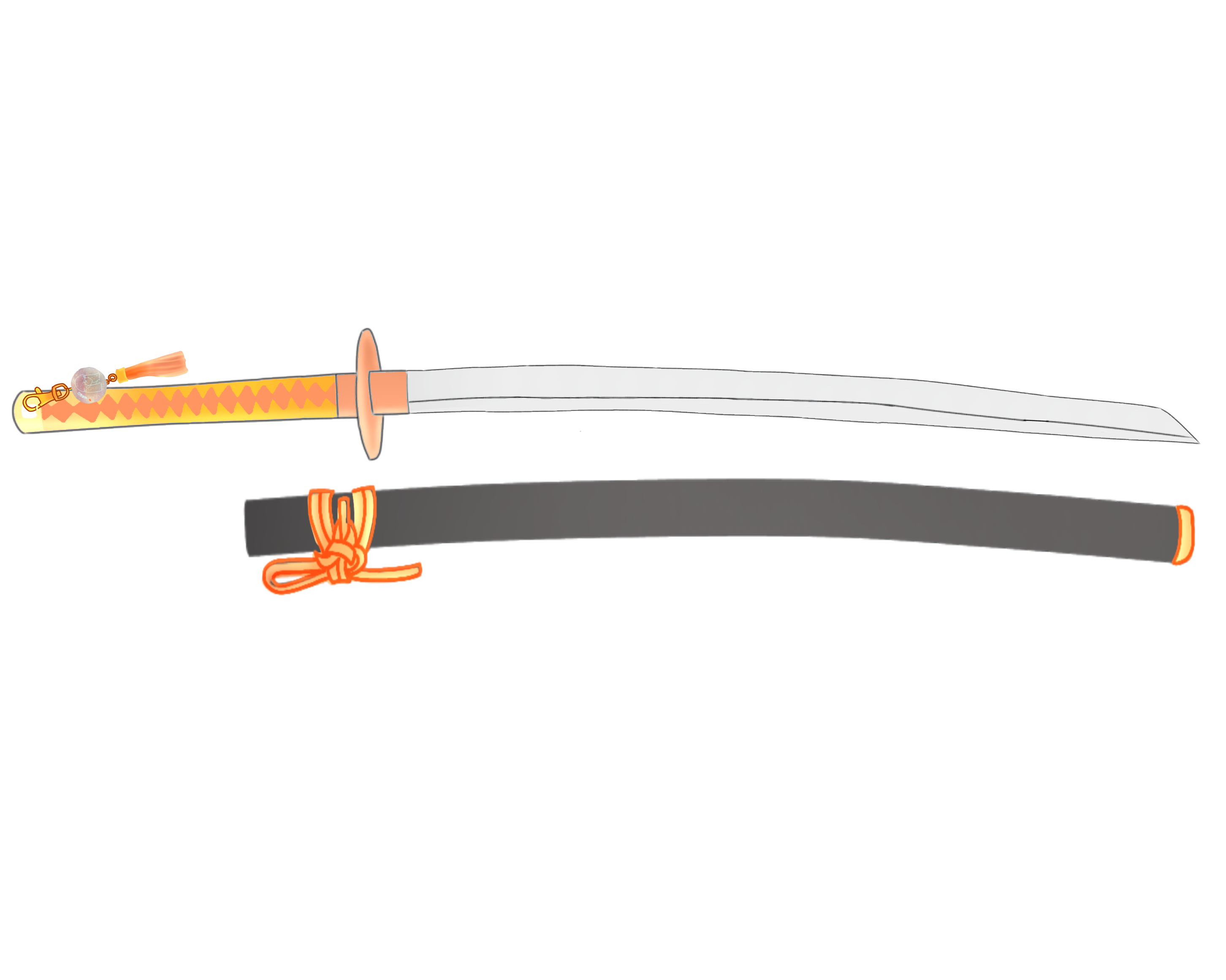 Uchigatana katana (Virgo) - ibisPaint