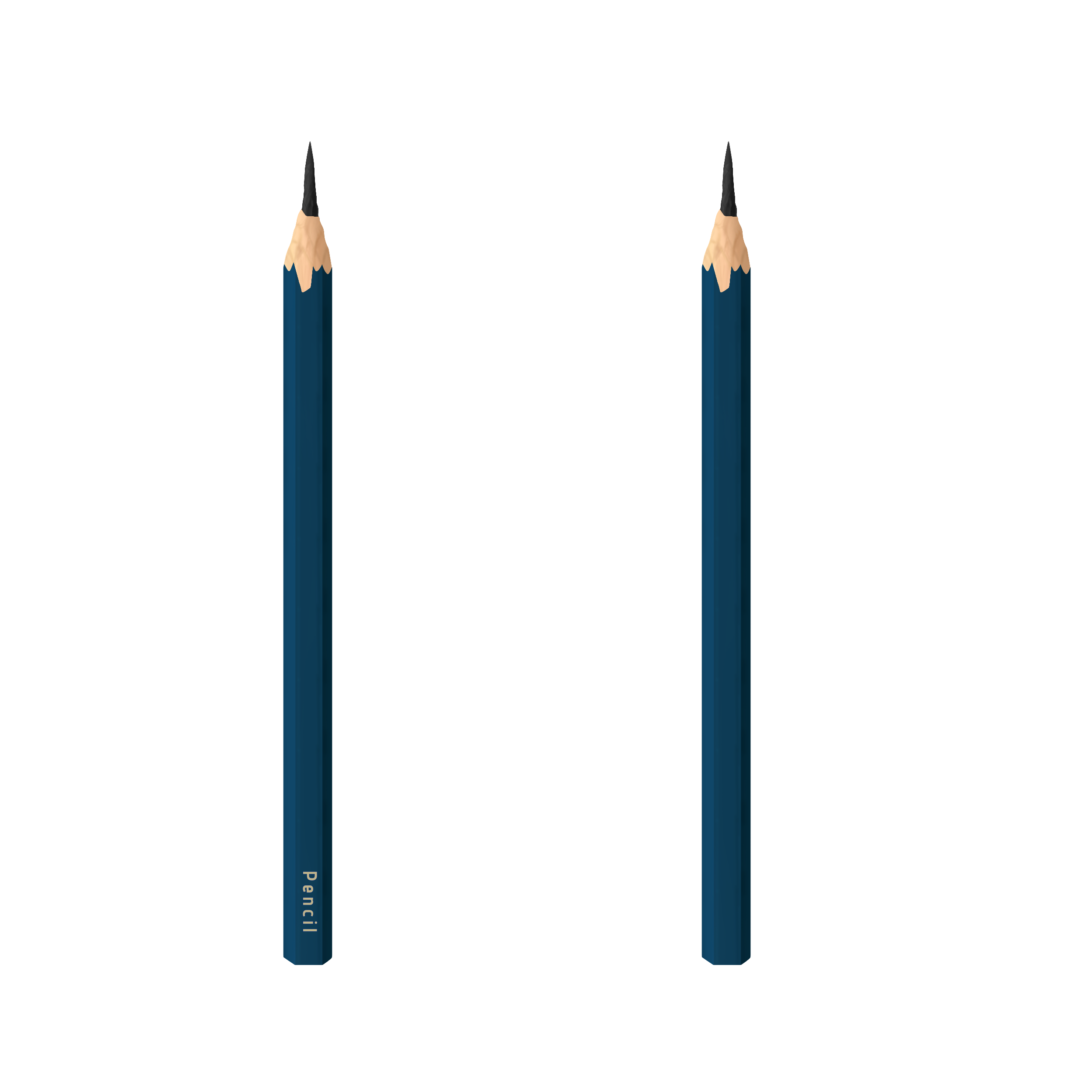 long tip pencil sharpened with blade - ibisPaint