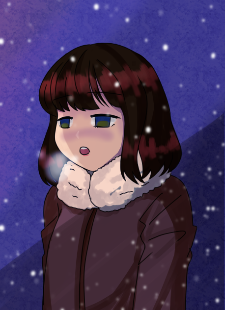 snow girl - ibisPaint