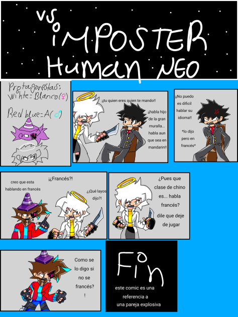 imposter human neo Cómic original_Restaurado - ibisPaint
