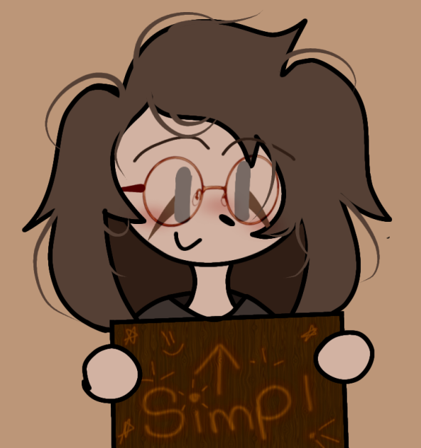 this is what you call a simp - ibisPaint