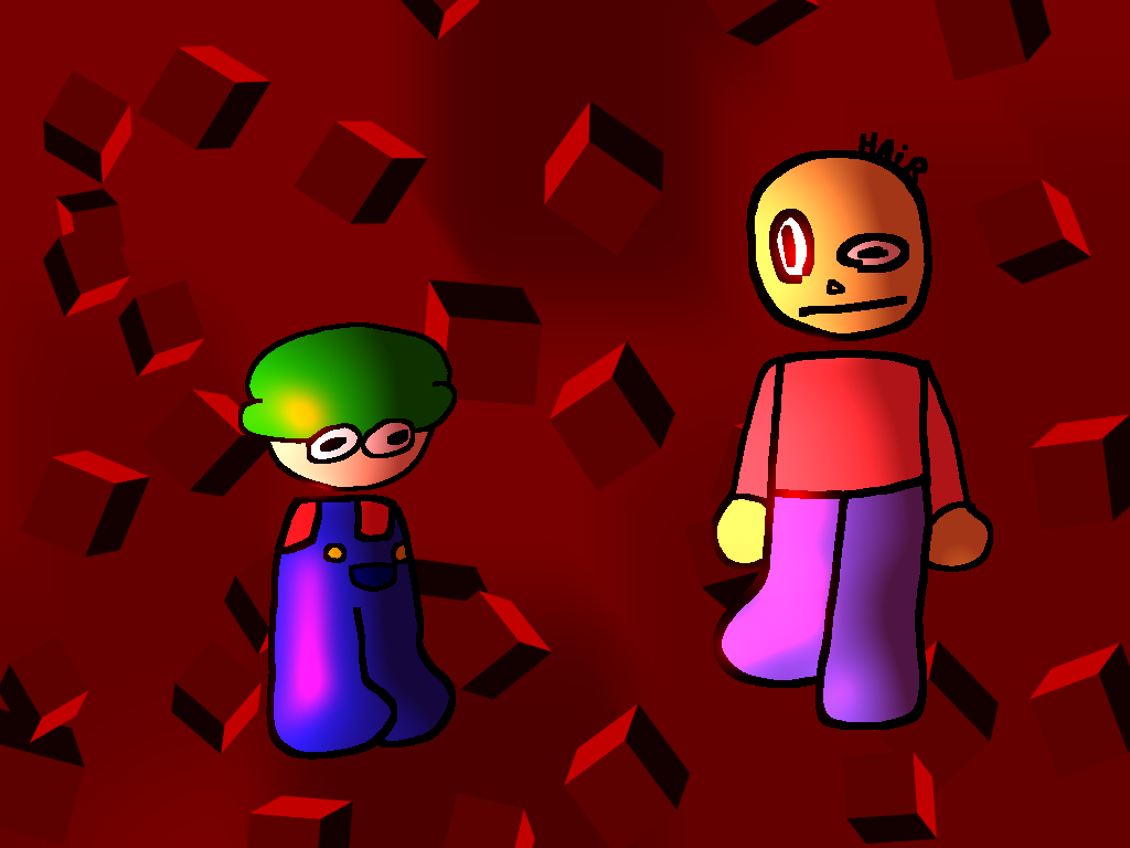 two goof balls - ibisPaint