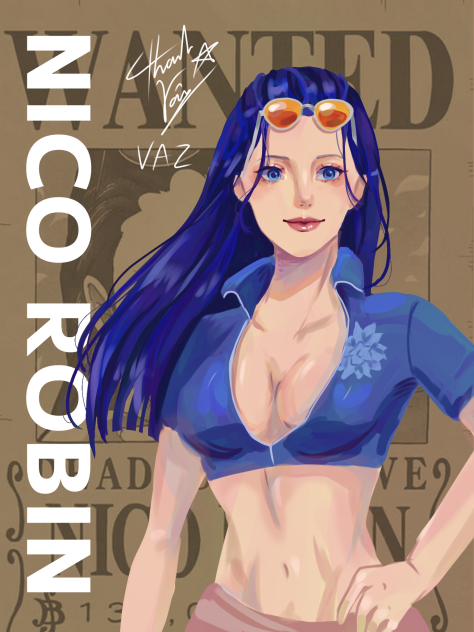 Nico Robin 💙 - ibisPaint