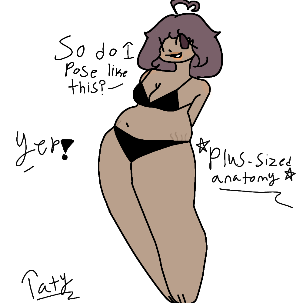 ★Plus-sized anatomy★ - ibisPaint