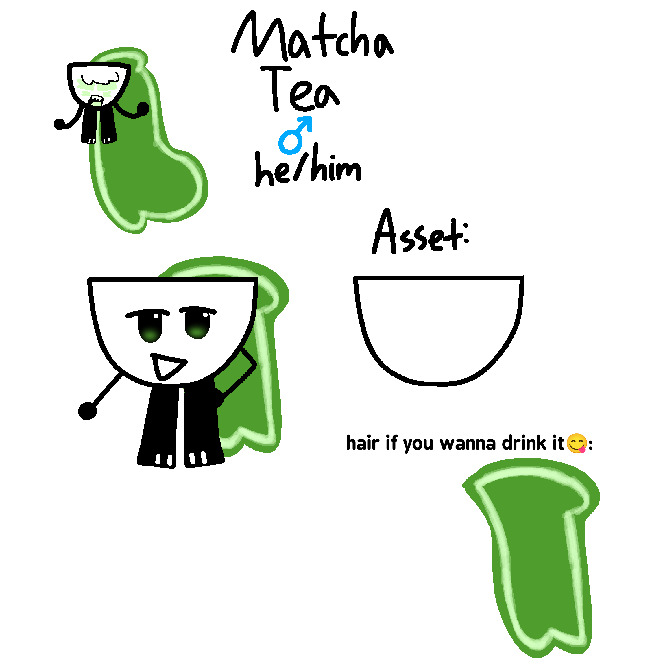 matcha tea! - ibisPaint