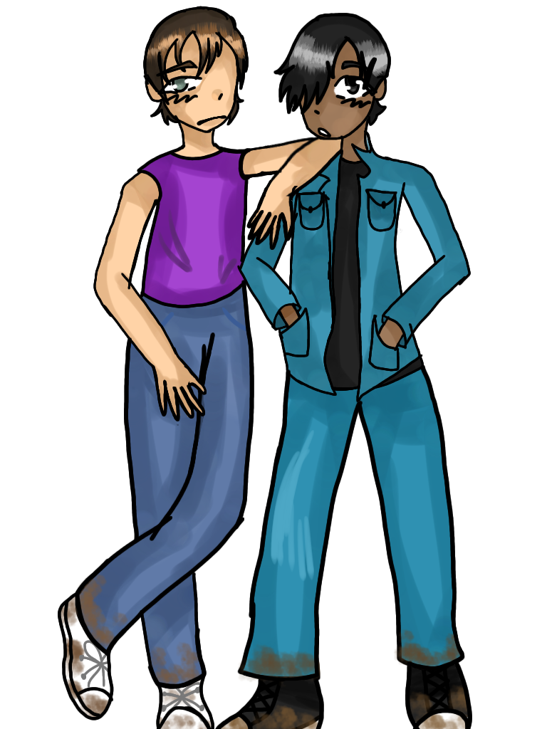 Johnny and Ponyboy!!! - ibisPaint