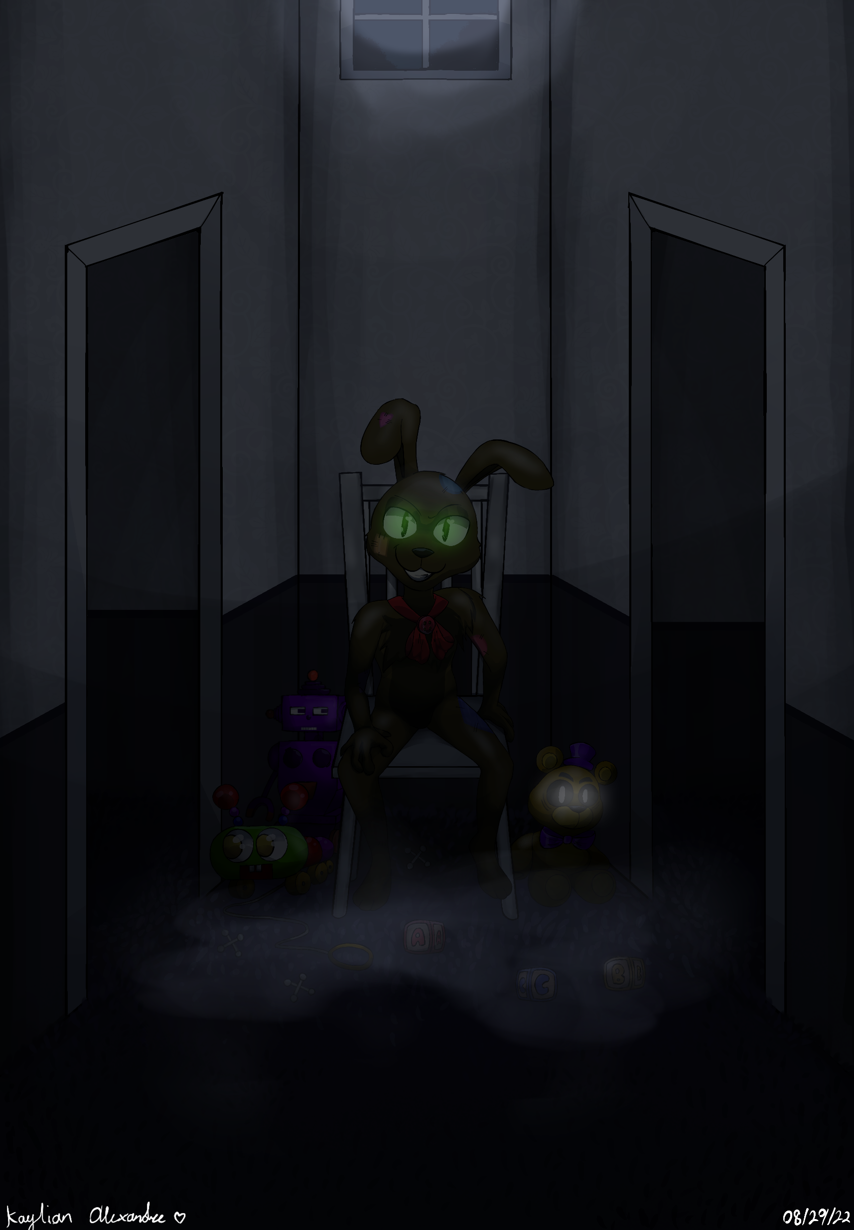 Plushtrap wants to play! - ibisPaint