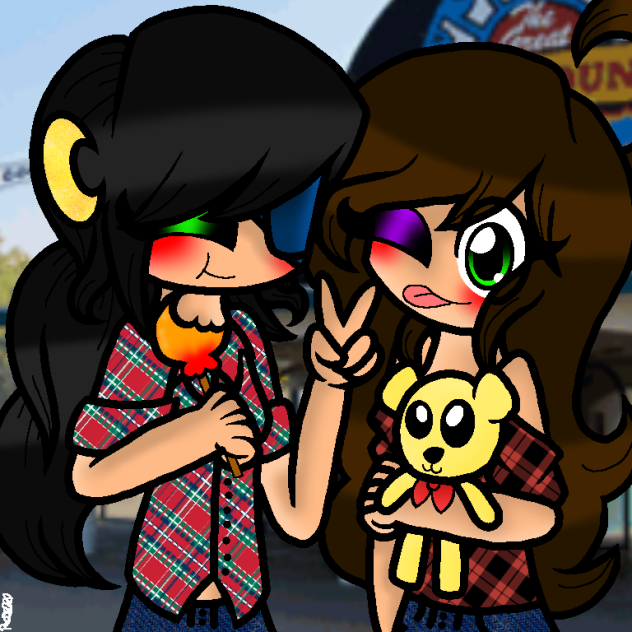 Speedpaint Me and Dee - ibisPaint