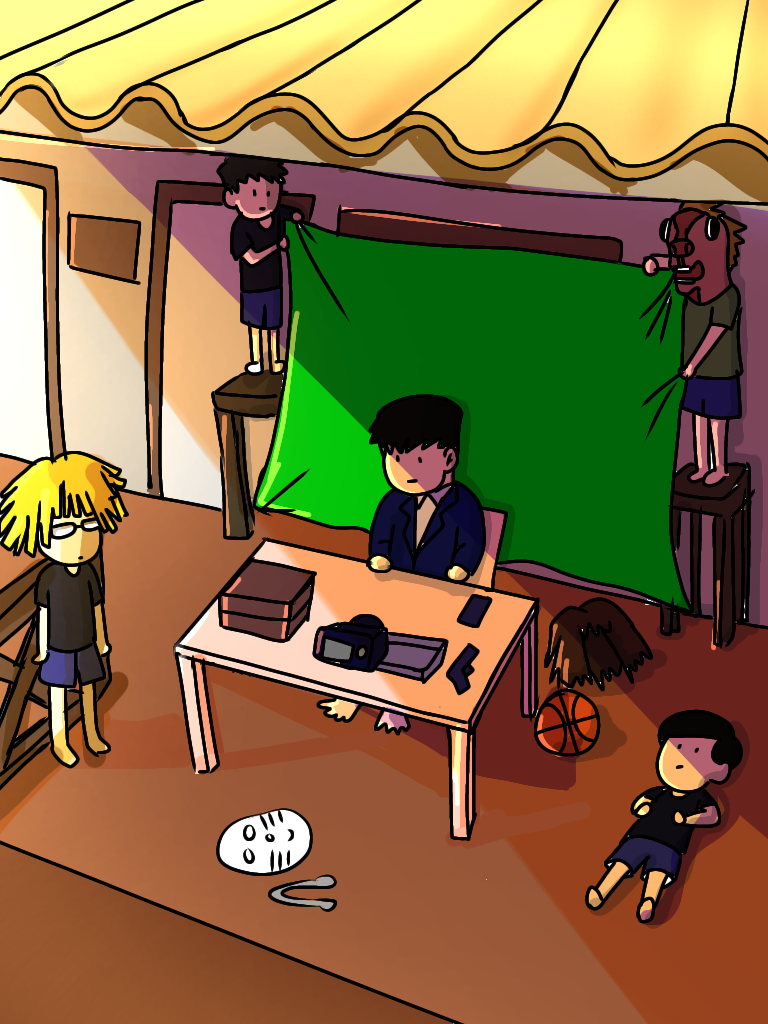 Action behind the scenes - ibisPaint